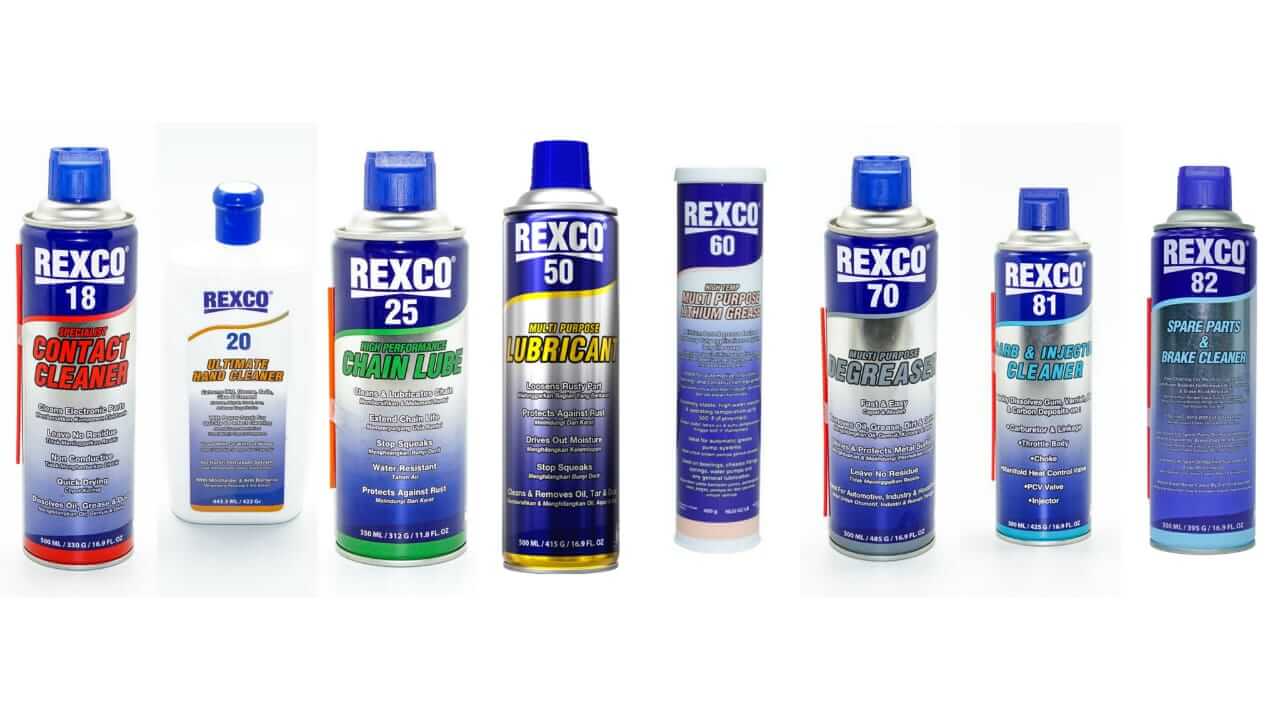 Daftar Harga dan Fungsi / Kegunaan Rexco 18, 20, 25, 50, 60, 70, 81 ...
