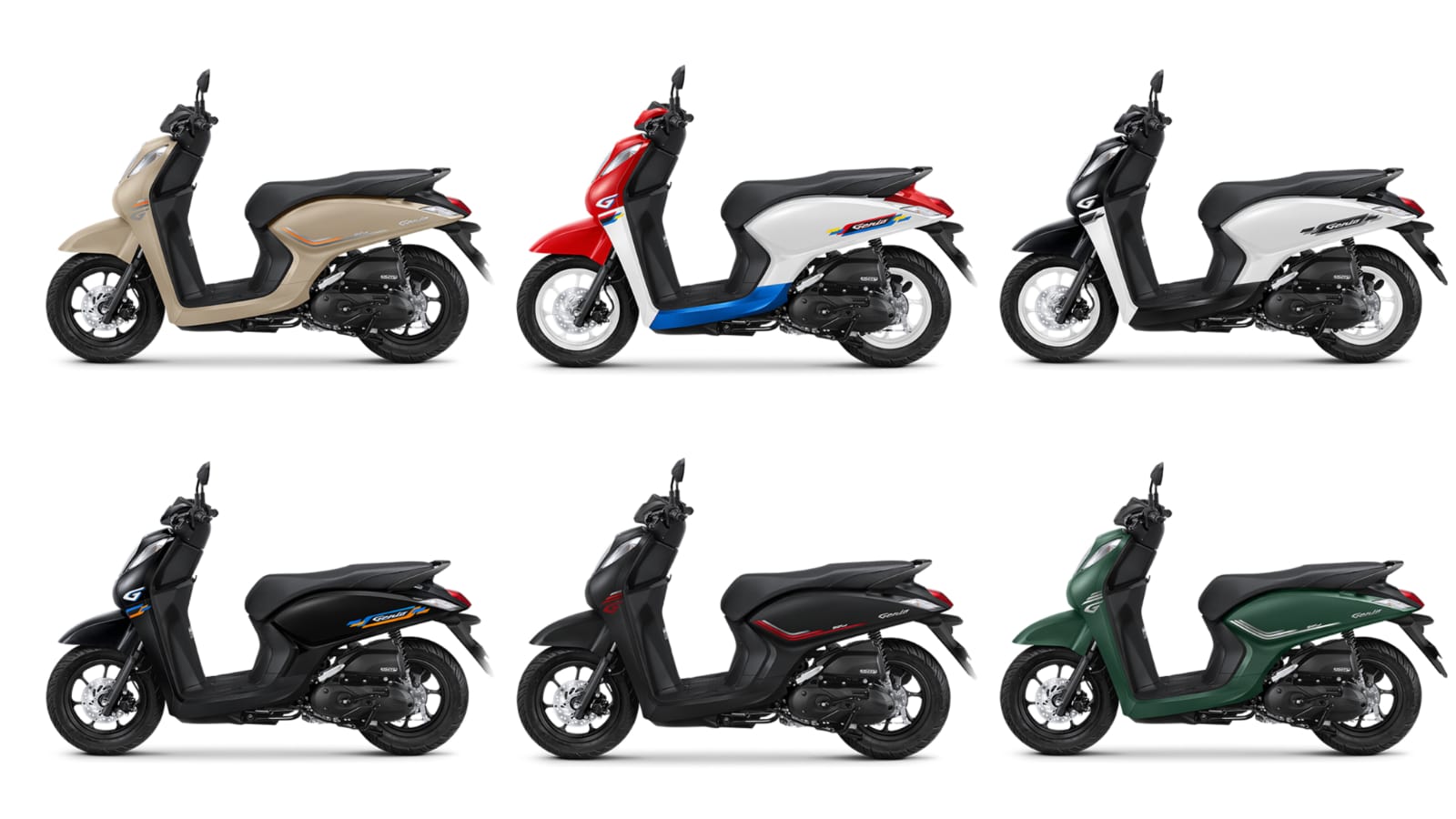 Ini Dia Warna Baru Honda Genio 2025, Makin Kalcer ! | BERITAMOTOR.NET